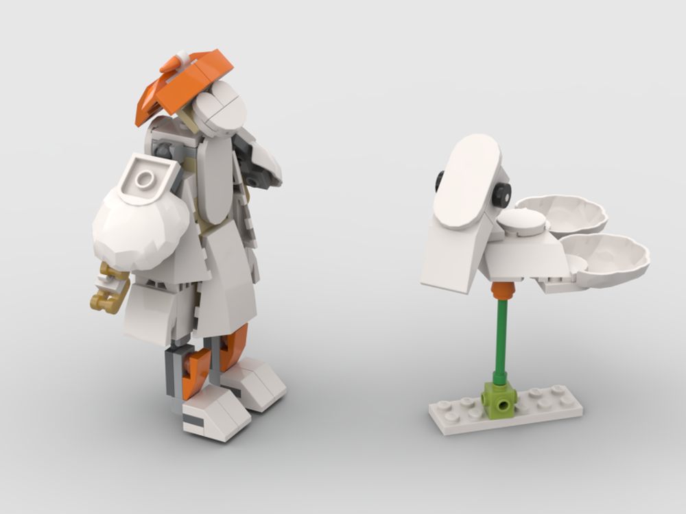 LEGO MOC 31133 Girl watching a bird by amckny | Rebrickable - Build ...