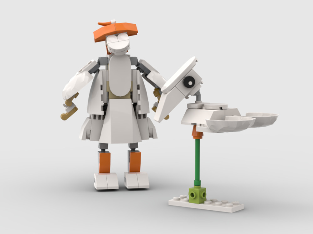 LEGO MOC 31133 Girl watching a bird by amckny | Rebrickable - Build ...
