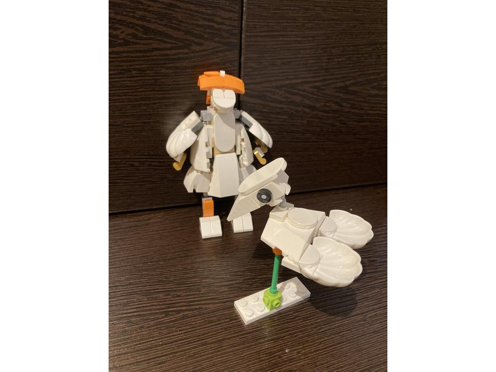 LEGO MOC 31133 Girl watching a bird by amckny | Rebrickable - Build ...