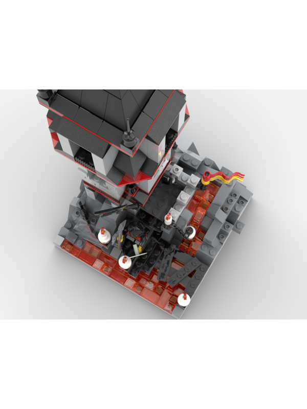 LEGO MOC Fright Knights Volcanic Outpost by Mikey_Brickalloti ...