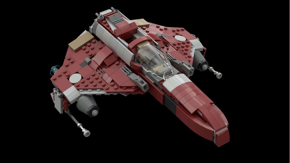 LEGO MOC Ahsoka Tano's E-WING - 75362 Alternative by zsoltom ...