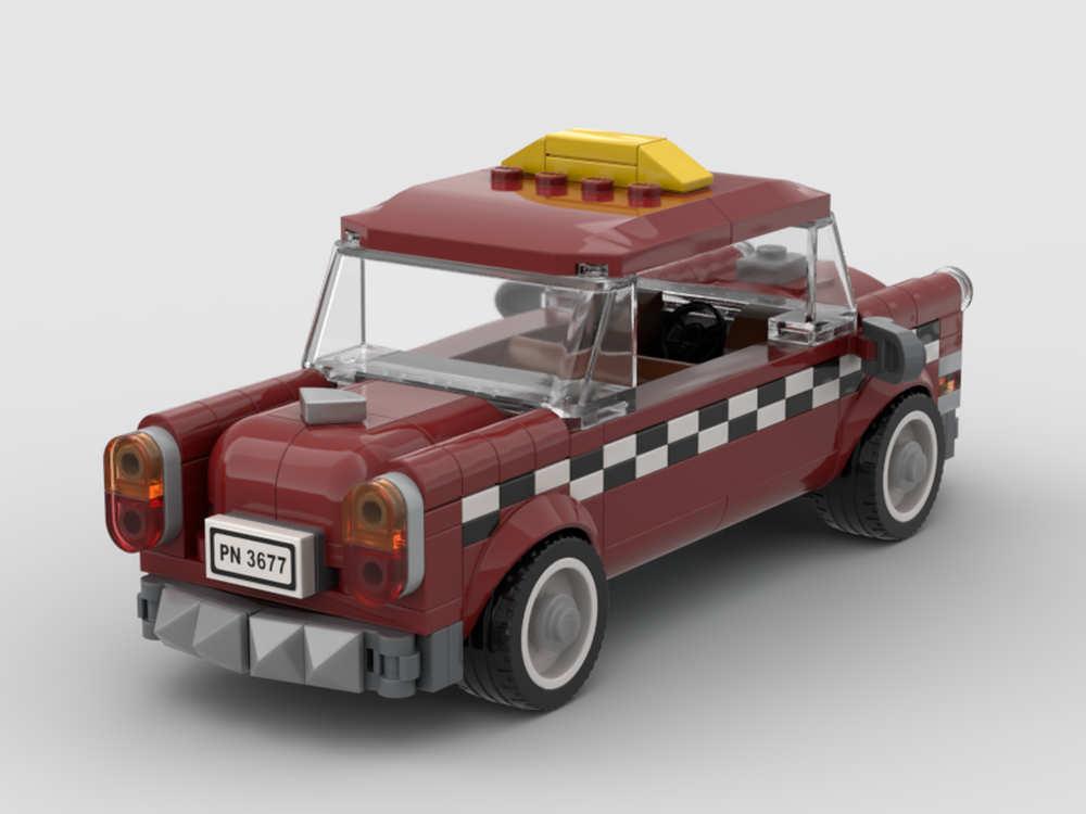 LEGO MOC Borgnine Cab from GTA3 by symbioza | Rebrickable - Build with LEGO
