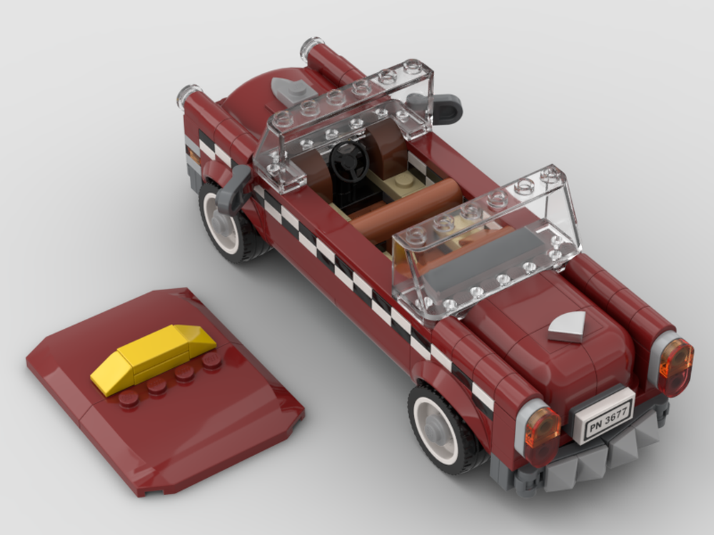 LEGO MOC Borgnine Cab from GTA3 by symbioza | Rebrickable - Build with LEGO