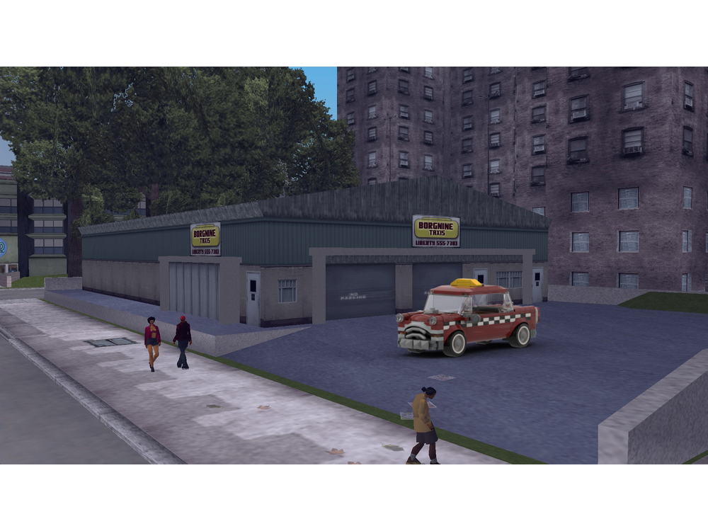 LEGO MOC Borgnine Cab from GTA3 by symbioza | Rebrickable - Build with LEGO