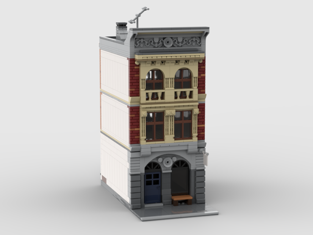 LEGO MOC City Town House by mrcoolest123 | Rebrickable - Build with LEGO