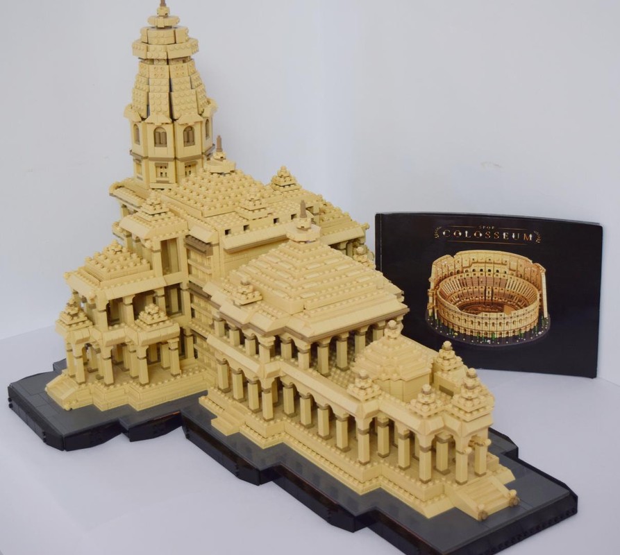 LEGO MOC Ram Temple 10276 Colosseum B model by Dr. Vishnu Manohar ...