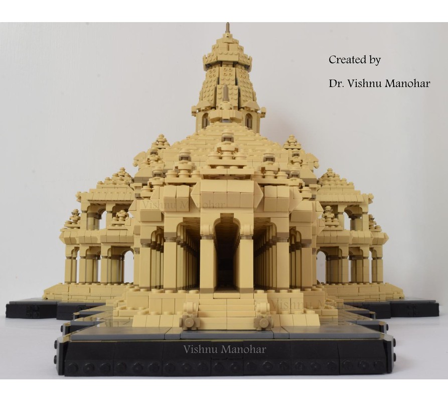 LEGO MOC Ram Temple 10276 Colosseum B model by Dr. Vishnu Manohar ...