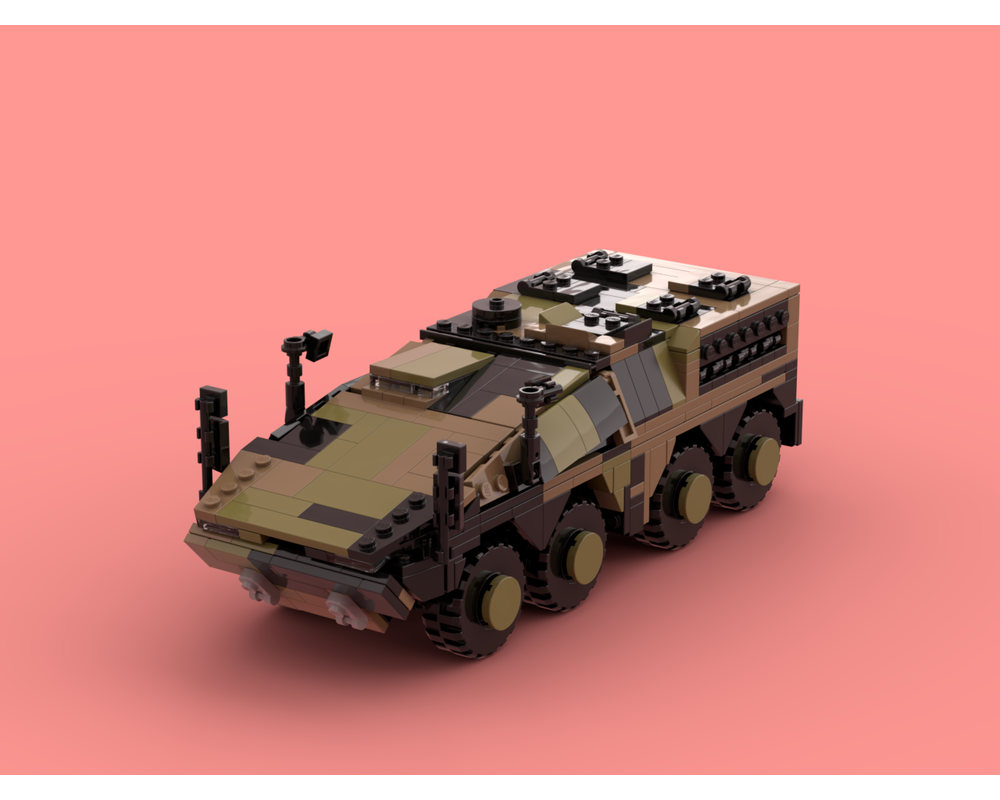 LEGO MOC GTK Boxer GtFz by waffl_builds | Rebrickable - Build with LEGO
