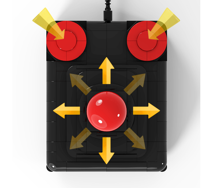 LEGO MOC Competition PRO Full scale Joystick with moving parts by ...