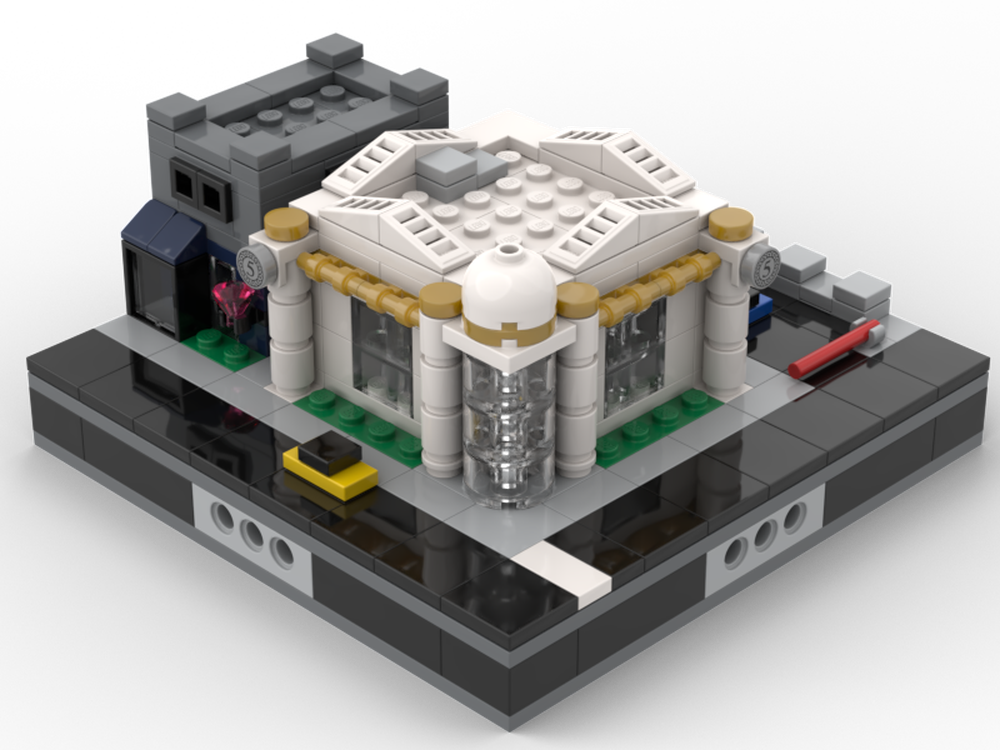 LEGO MOC Micropolis - Bank by TheBuildJunction | Rebrickable - Build ...