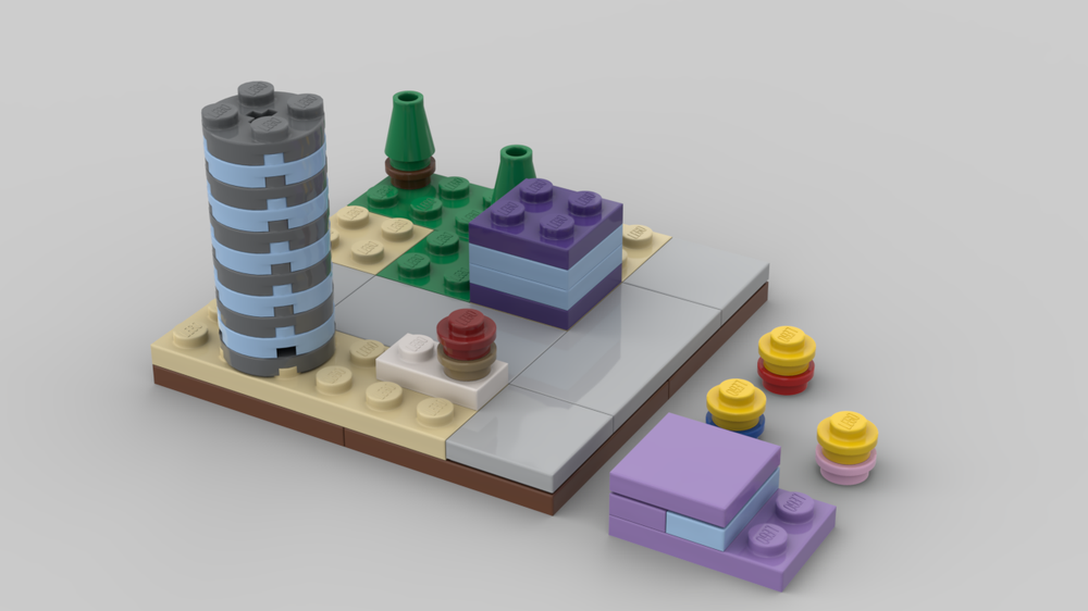 LEGO MOC Mini City by BrickCreator123 | Rebrickable - Build with LEGO
