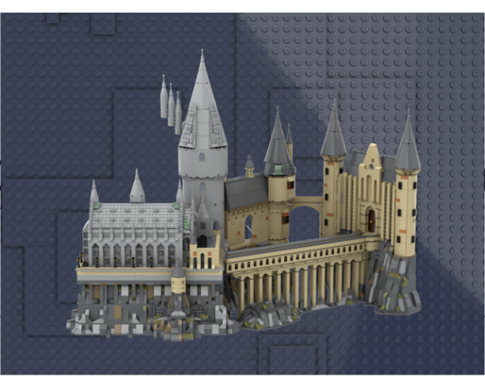 LEGO MOC Hogwarts Castle v1 by raguidel | Rebrickable - Build with LEGO