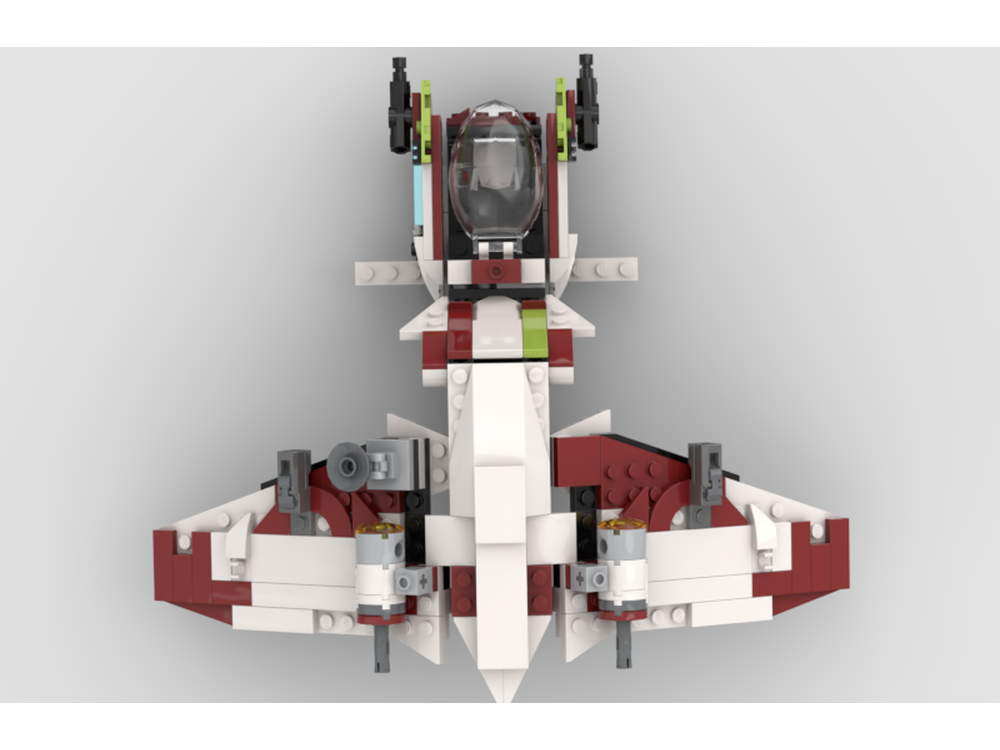 Lego Moc Dropship From 75333 By Flowly Rebrickable Build With Lego