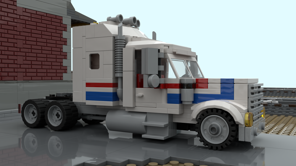 LEGO MOC Model Team Highway Rig City Scale by camsbrick | Rebrickable ...