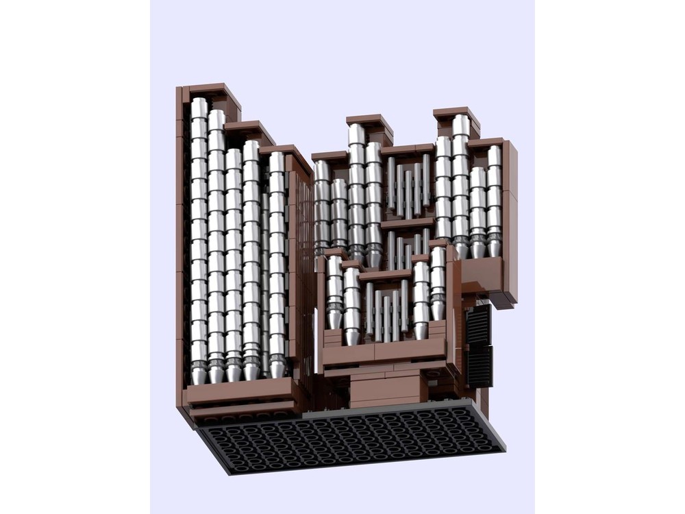 LEGO MOC Modern Church Organ by fidi70 | Rebrickable - Build with LEGO