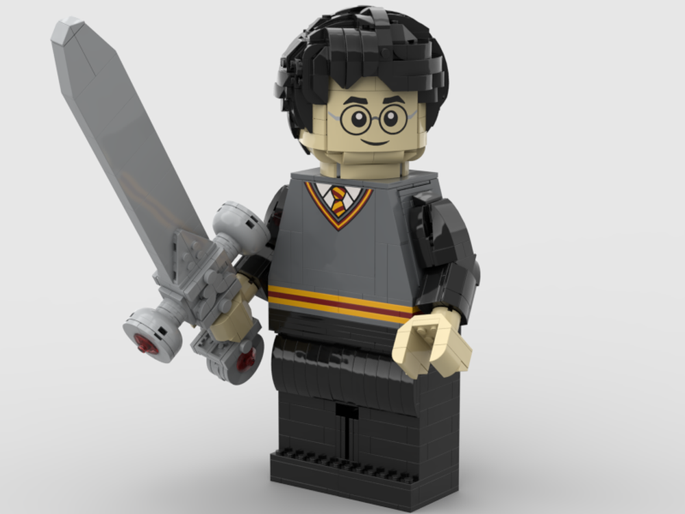 LEGO MOC Large figure Gryffindor sword by Raymember | Rebrickable ...