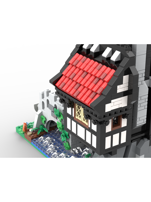 LEGO MOC Wolfpack River Fort by Mikey_Brickalloti | Rebrickable - Build ...