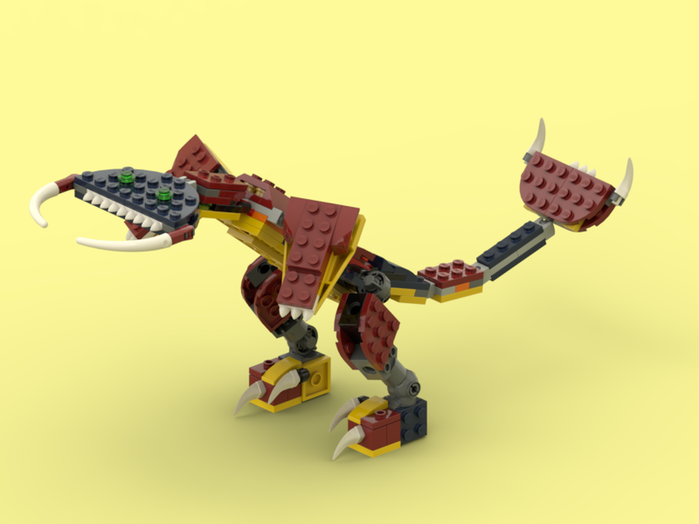 LEGO MOC Unknown species #1 Chelodontotitan by Arthdino | Rebrickable ...