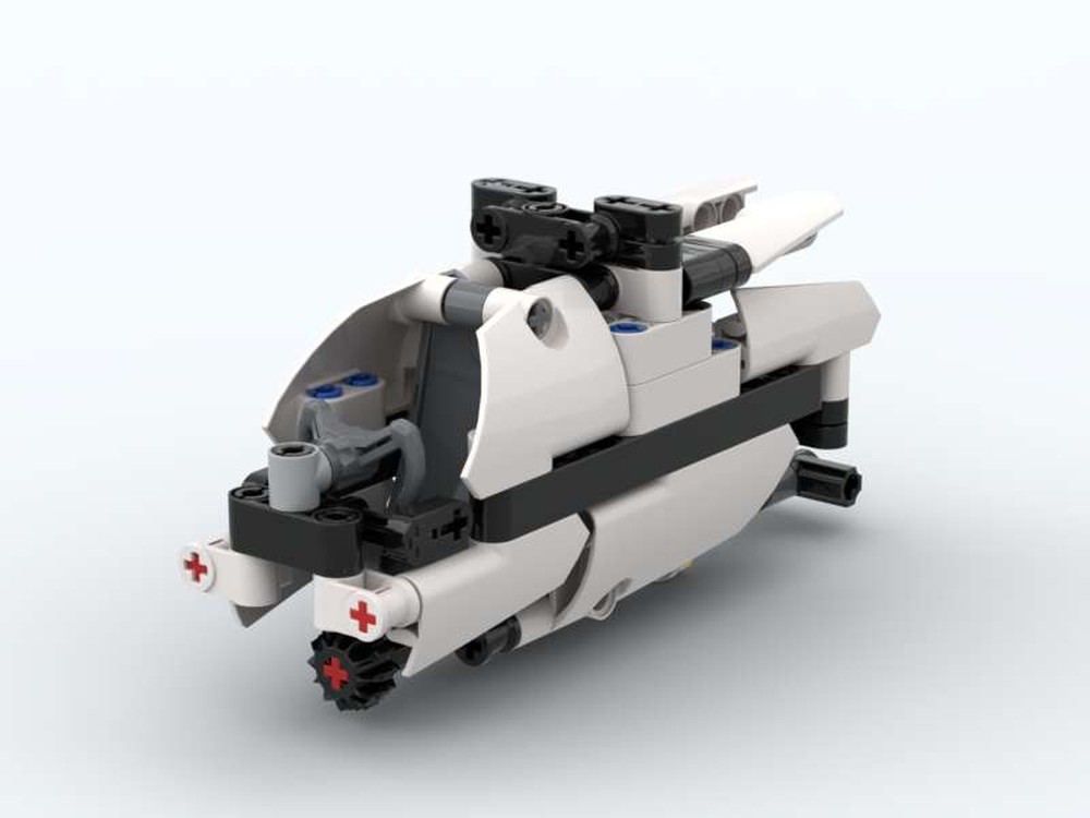 LEGO MOC 42057 Submarine by MOSAYBRICKS | Rebrickable - Build with LEGO