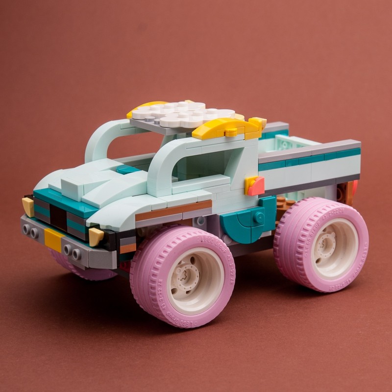 LEGO MOC Cargo Kitty by Keep On Bricking | Rebrickable - Build with LEGO