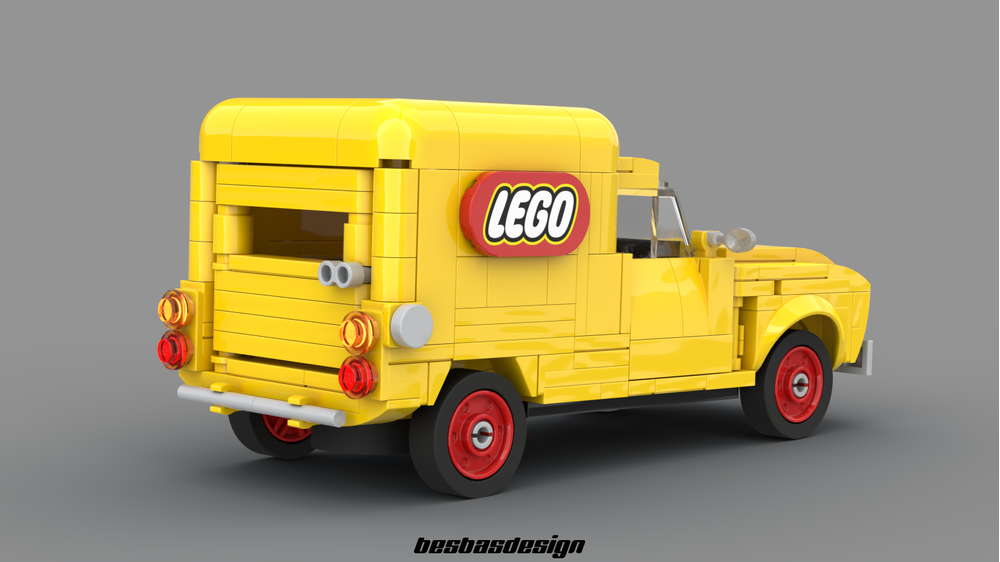 LEGO MOC Renault 4 F4 by besbasdesign | Rebrickable - Build with LEGO