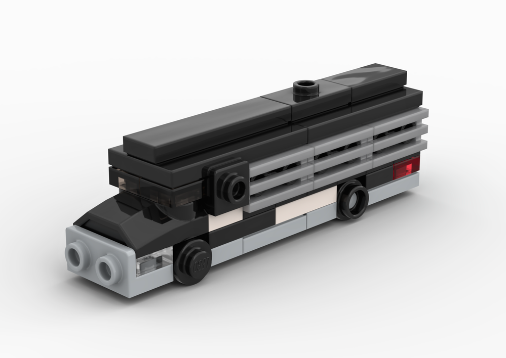 LEGO MOC Micro Prison Bus by The Bobby Brix Channel | Rebrickable ...