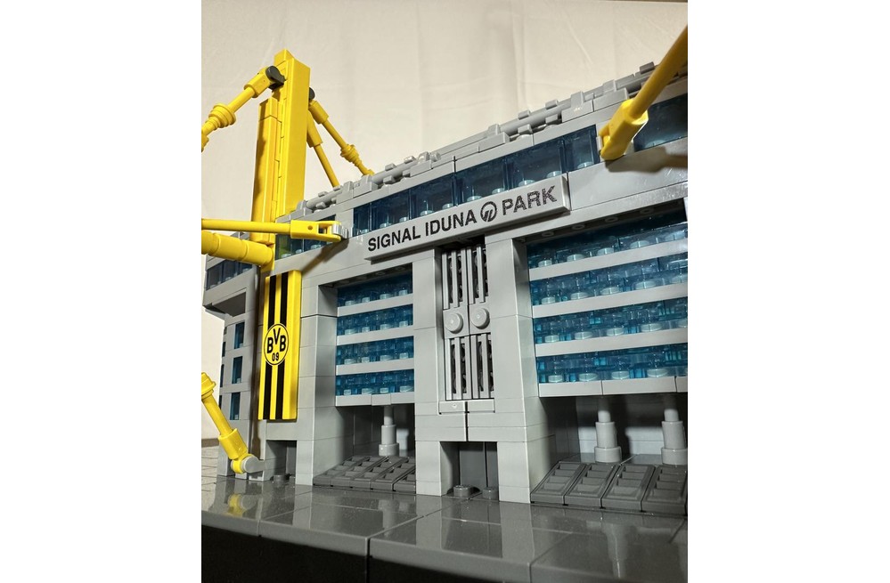 Lego Moc Dortmund Westfalenstadion 1500 By Gianluxx18 Rebrickable