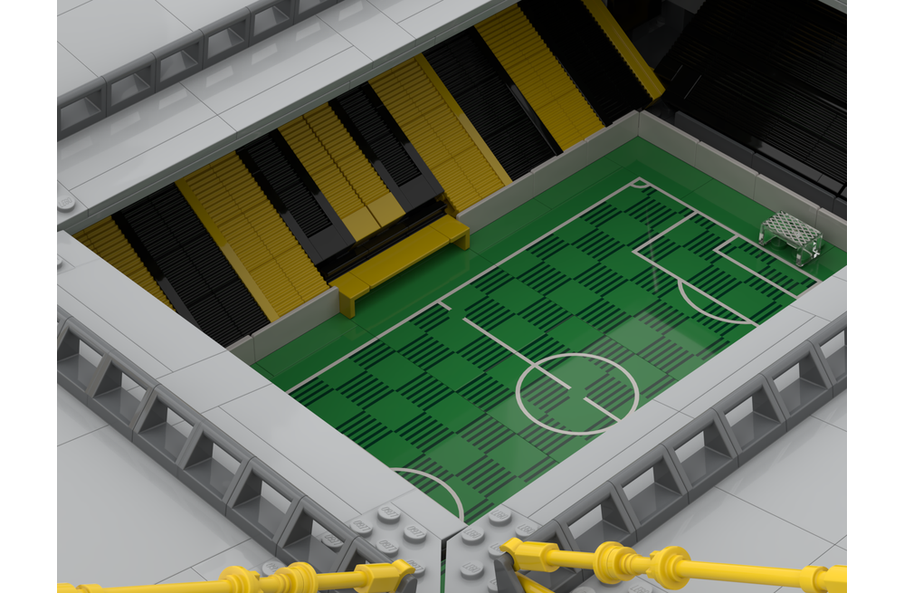 LEGO MOC Dortmund Westfalenstadion 1:500 by luxx_mocs | Rebrickable ...