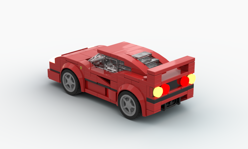 LEGO MOC Ferrari F40 Competizone mod (set 75890-1) by Tiggerljc ...