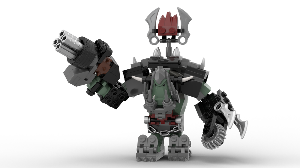 LEGO MOC Ork Warboss - Warhammer 40K by Cyflash000 | Rebrickable ...