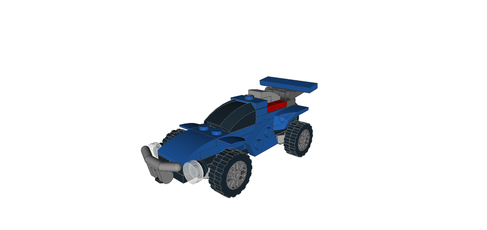 LEGO MOC Rocket League Octane by ZaneWC | Rebrickable - Build with LEGO