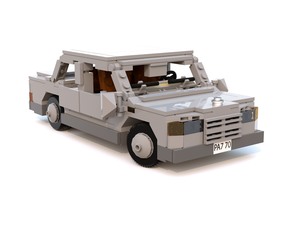 LEGO MOC-17708 70s Limousine Car (Creator 2018) | Rebrickable - Build ...