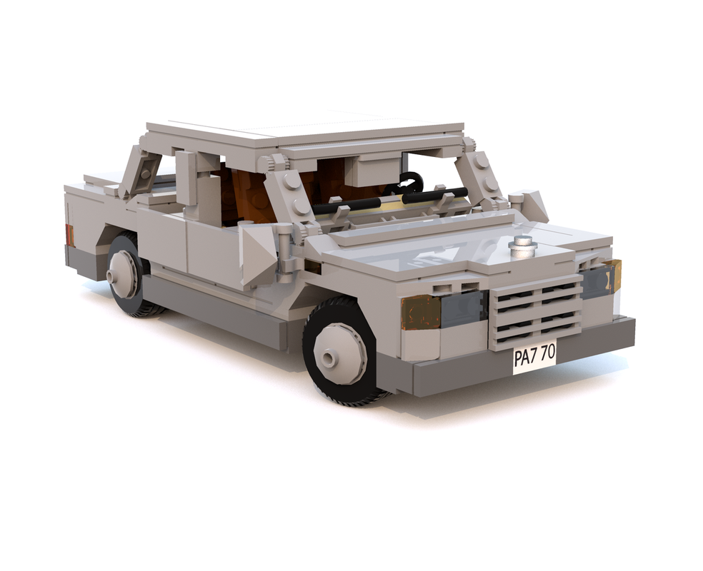 LEGO MOC 70s Limousine Car by LEGOTREE | Rebrickable - Build with LEGO