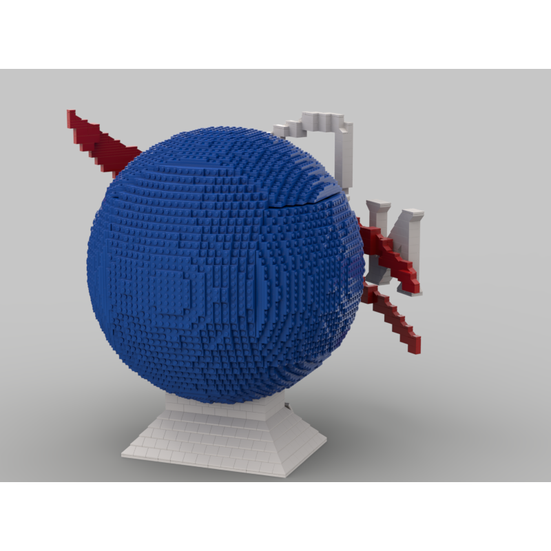 LEGO MOC-177082 3D NASA Meatball by hawkfan08 | Rebrickable - Build ...