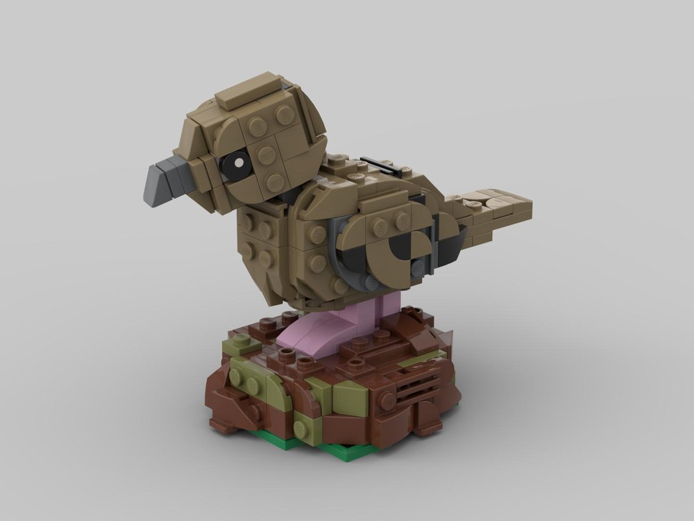 LEGO MOC Mourning Dove (2024) by Penguins and plastic | Rebrickable ...