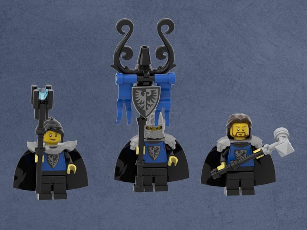 LEGO MOC Falcon Knight Accessories pack by Raveyaner | Rebrickable ...