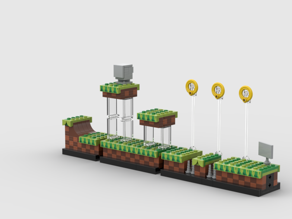 LEGO MOC 2022 Sonic The Hedgehog Green Hill Zone Expansion Pack by ...