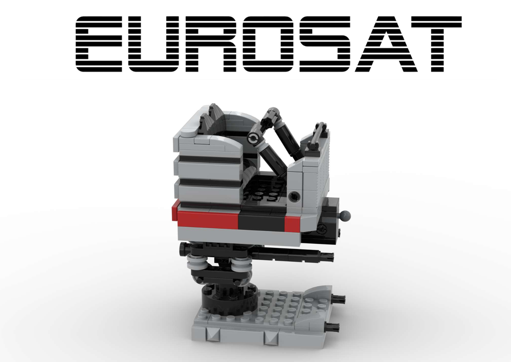 LEGO MOC ROLLERCOASTER - EUROSAT "extension" - Europa Park by Coasters ...