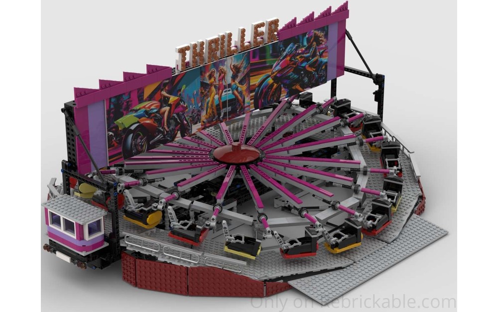 LEGO MOC-177122 Matterhorn Fairground ride by Gdale | Rebrickable ...