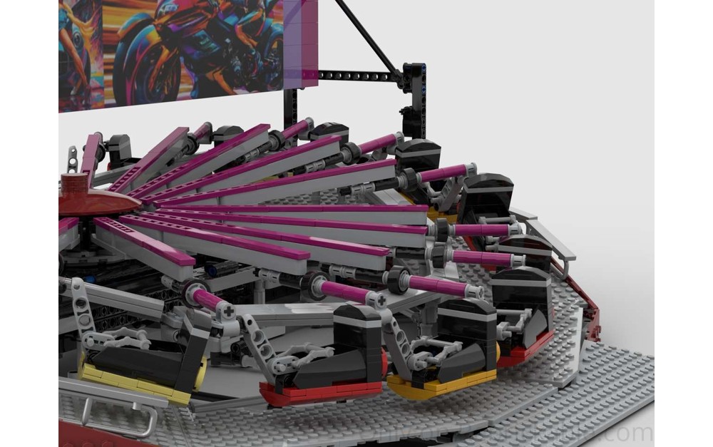 LEGO MOC-177122 Matterhorn Fairground ride by Gdale | Rebrickable ...