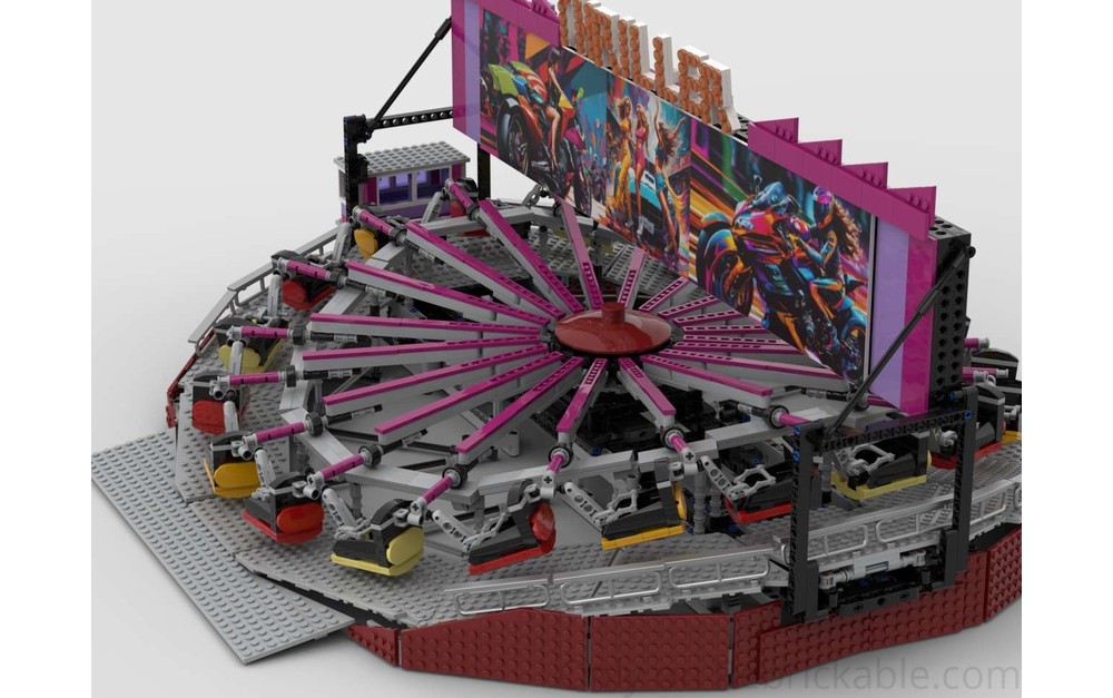 LEGO MOC-177122 Matterhorn Fairground ride by Gdale | Rebrickable ...