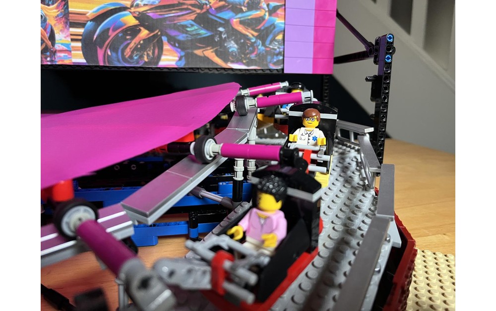 LEGO MOC Matterhorn Fairground ride by Gdale | Rebrickable - Build with ...