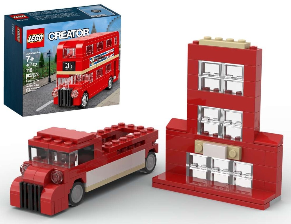 LEGO MOC 40220 Glass Transport by PeterSzabo | Rebrickable - Build with ...