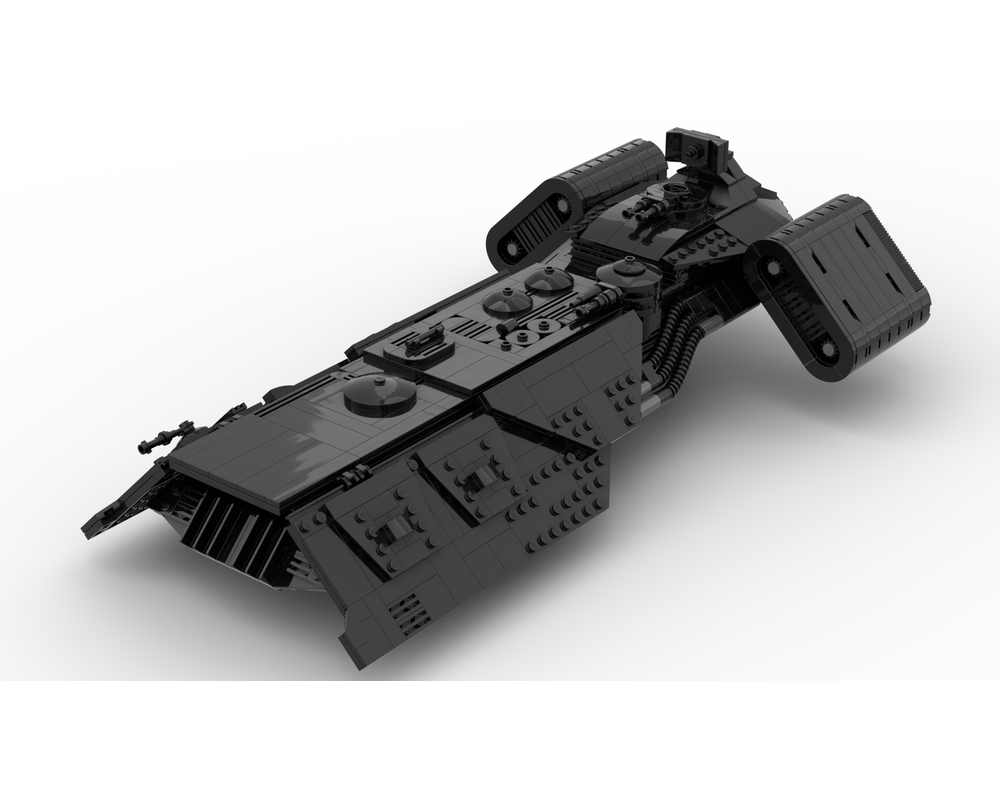 Lego Moc Night Buzzard Knights Of Ren Transport Ship By Jazzitoys