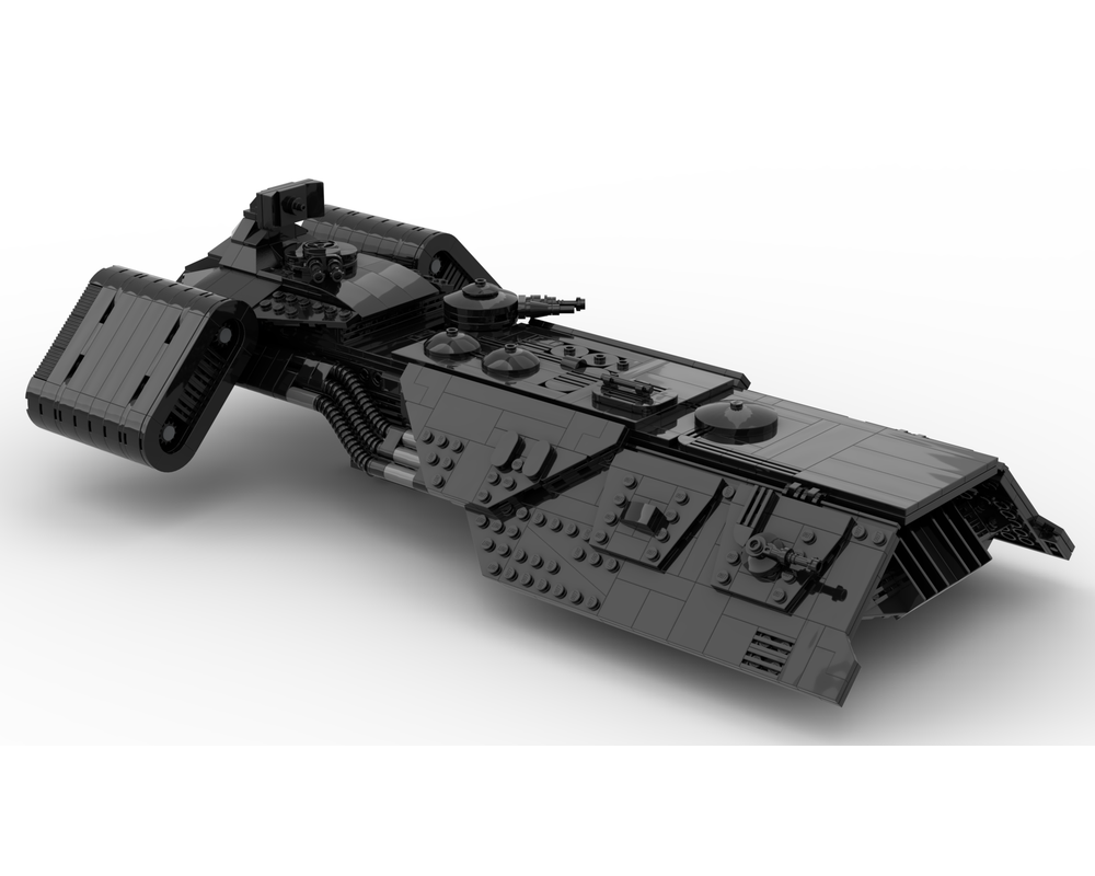 Lego Moc Night Buzzard Knights Of Ren Transport Ship By Jazzitoys