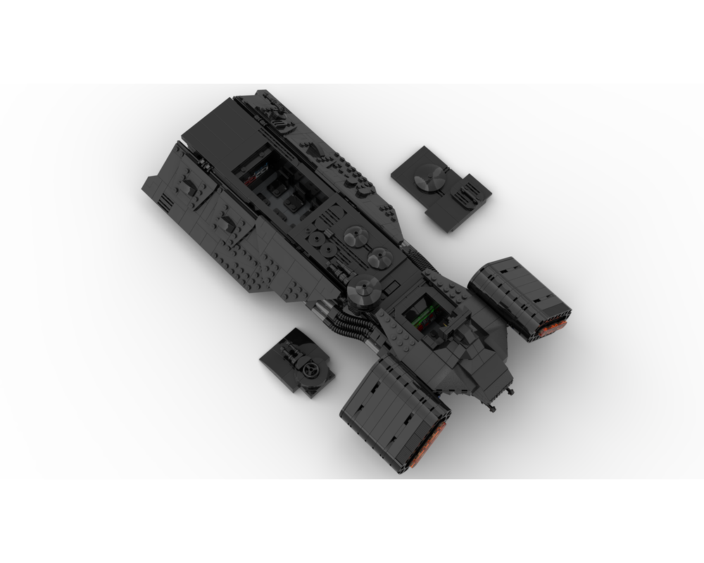 LEGO MOC Night Buzzard (Knights of Ren transport ship) by Jazzitoys ...