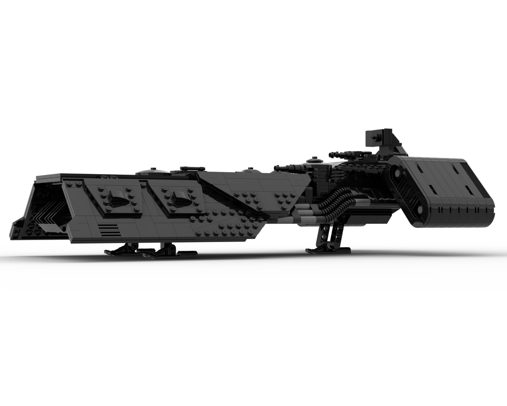Lego Moc Night Buzzard Knights Of Ren Transport Ship By Jazzitoys