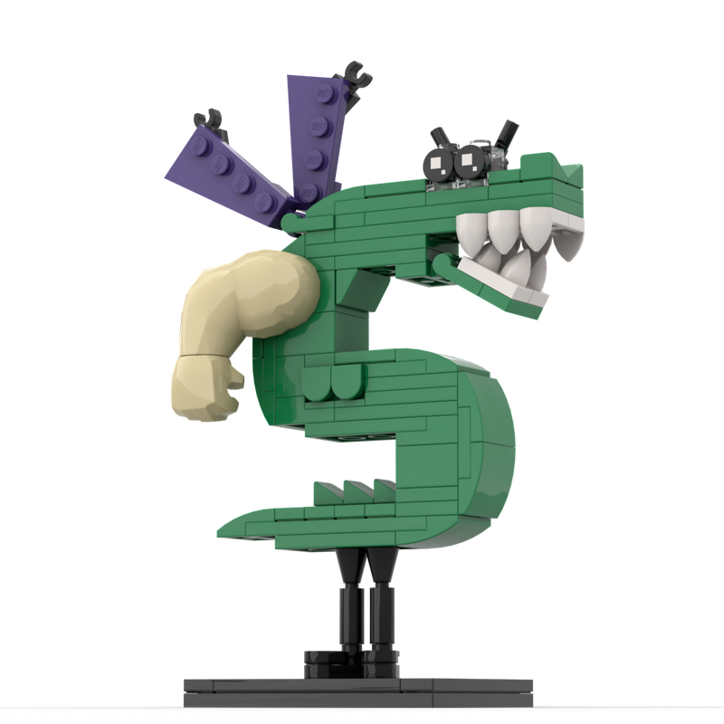 LEGO MOC Brickheadz - TROGDOR by DinoPete87 | Rebrickable - Build with LEGO