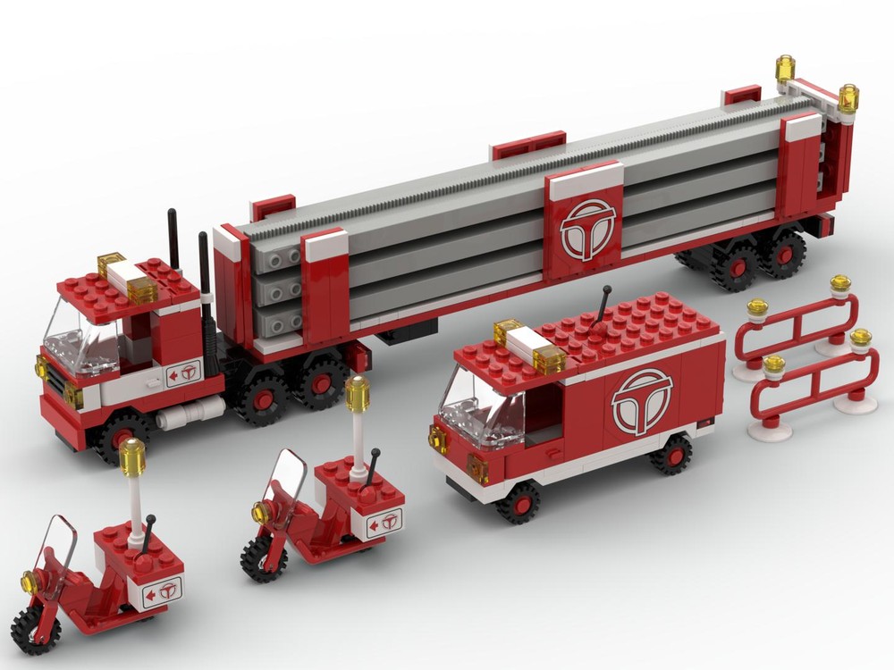 LEGO MOC Monorail Track Special Transport by paulvdb | Rebrickable ...