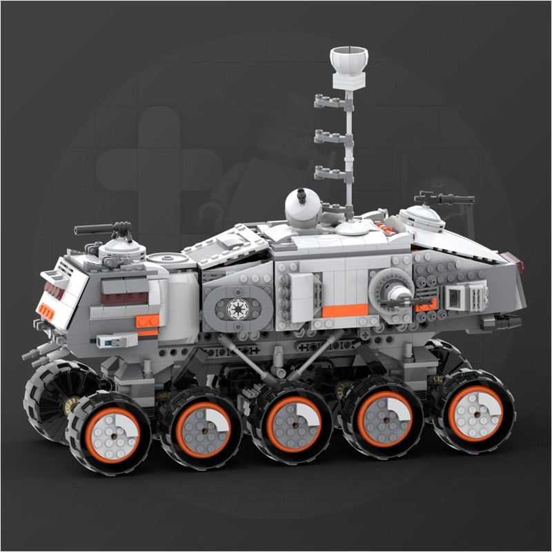 LEGO MOC 75337 - 60431 - Clone Turbo Tank aka Juggernaut by the_bricked ...